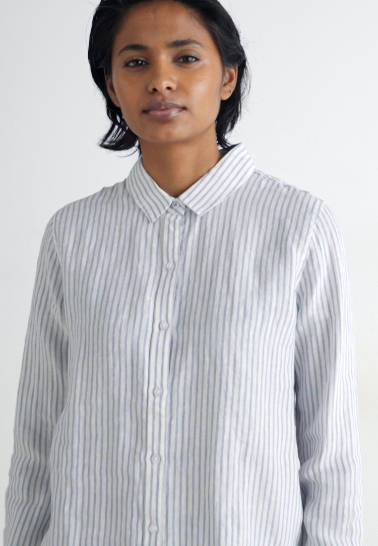 Barbour MARINE - Button-down blouse - light blue - Zalando.co.uk