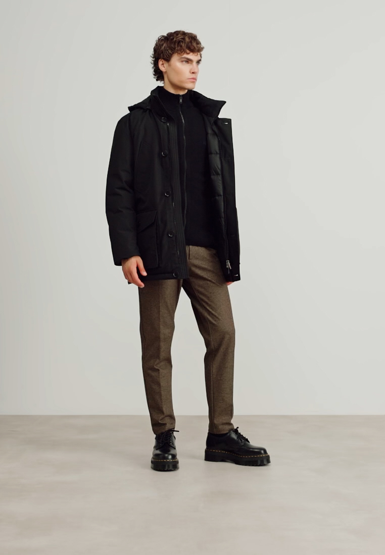 BOSS OSIASS - Parka - black - Zalando.ie