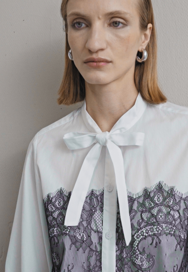 CO|TE CLEOPE - Skjortebluser - white/hvid - Zalando.dk