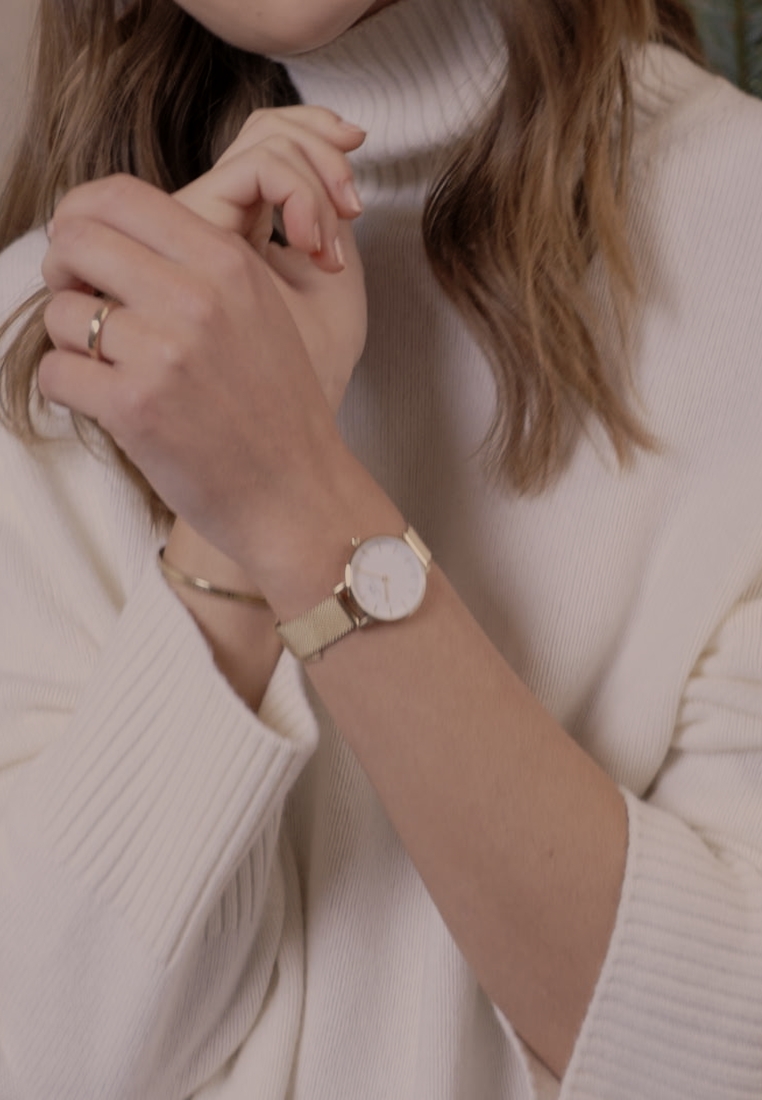 Daniel Wellington PETITE EVERGOLD 28MM Klocka Gold coloured Daniel Wellington PETITE EVERGOLD 28MM Klocka Gold coloured