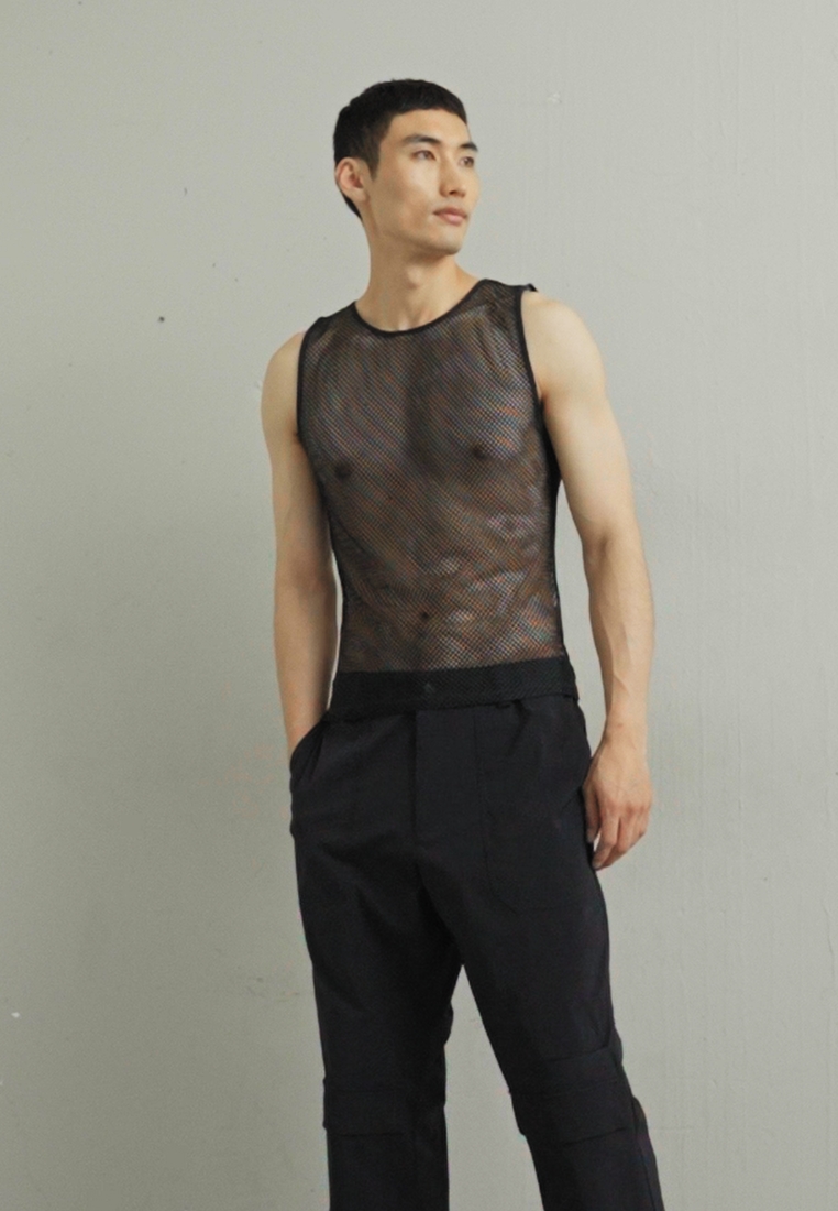 Han Kjøbenhavn FITTED TANK - Top - black - Zalando