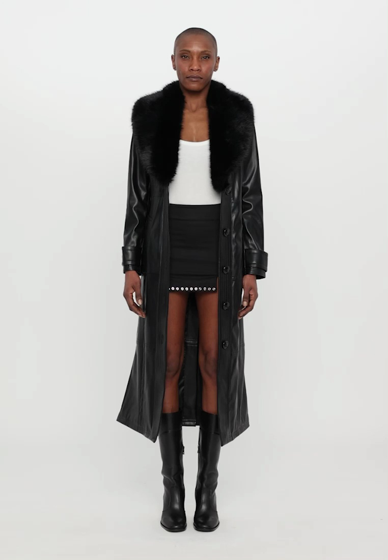 Ludovic de Saint Sernin LISETTE MINI SKIRT - Minirock - black/schwarz ...