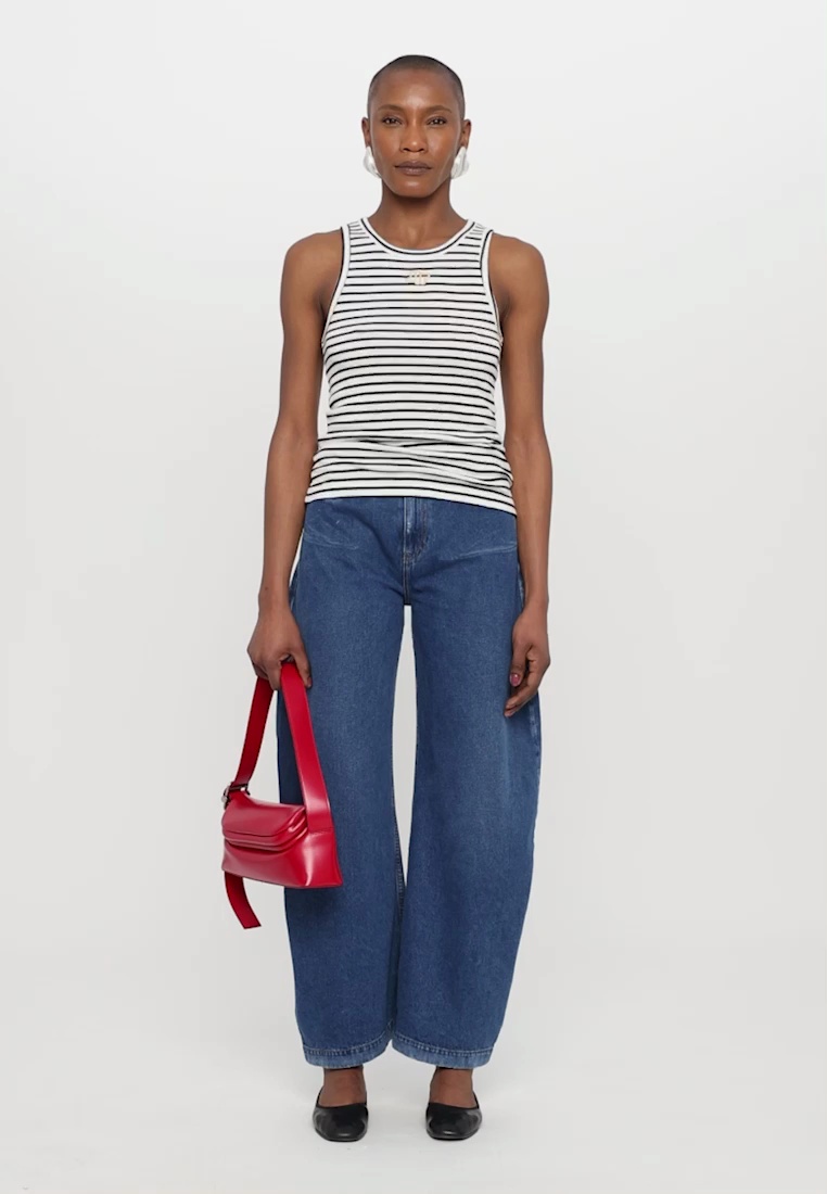 MUNTHE TEZZA - Top - black - Zalando