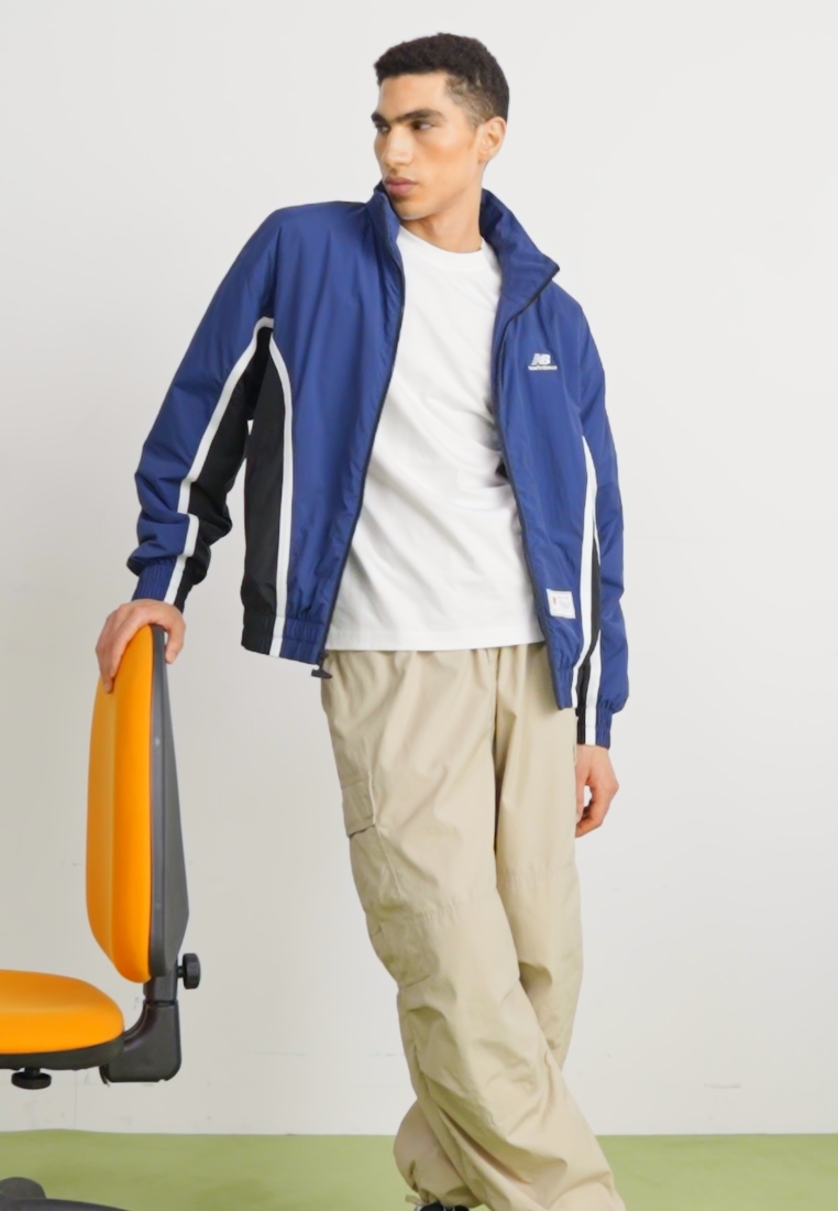 New Balance HOOPS JACKET - Training jacket - nb navy/blue - Zalando.co.uk