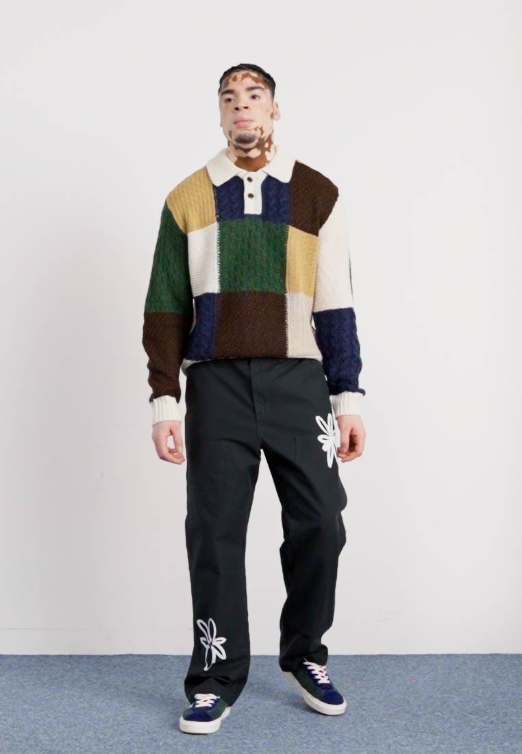 Obey Clothing ONE TWO - Sweter/mleczny - Zalando.pl