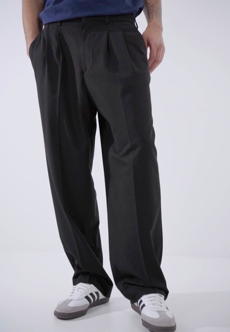 Urban Classics WIDE FIT - Chino - black/zwart - Zalando.nl