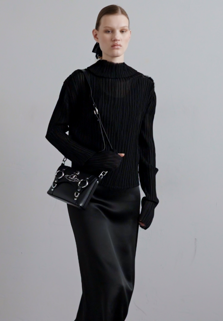 Vivienne Westwood KIM CROSSBODY BAG - Across body bag - black - Zalando.co.uk