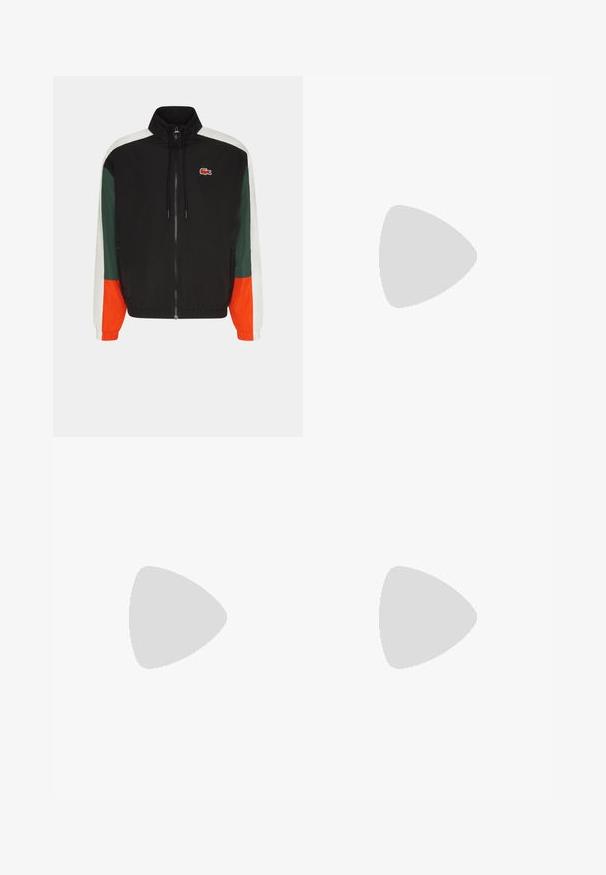 Lacoste EXCLUSIVE-BH3482_KIY - Trainingsvest - black/flour-sequoia ...