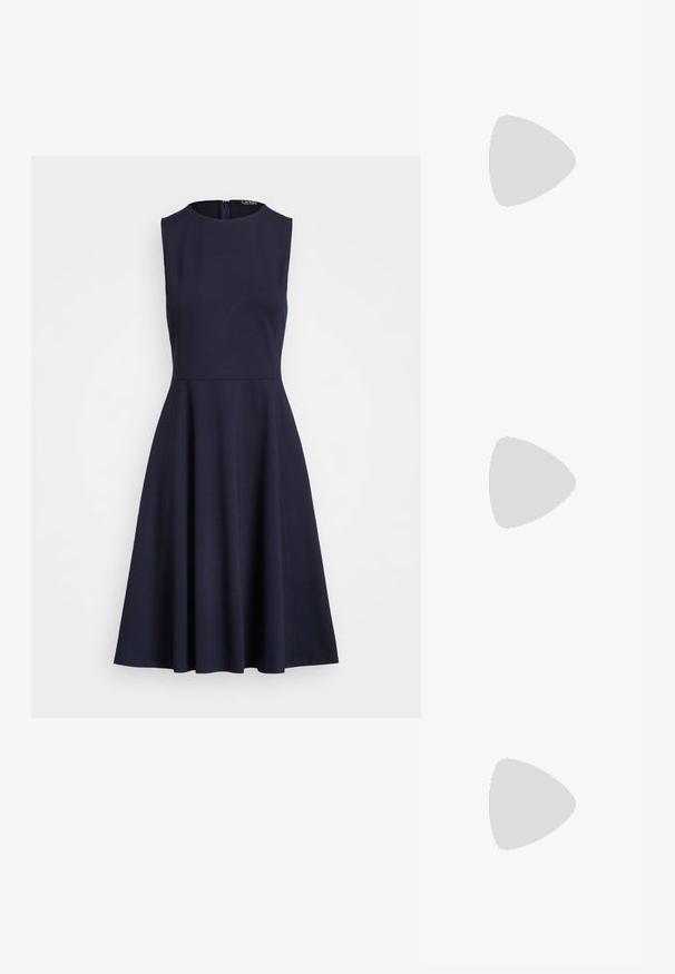 Lauren Ralph Lauren Petite CHARLEY SLEEVELESS DAY DRESS - Jerseykleid - lighthouse navy ...