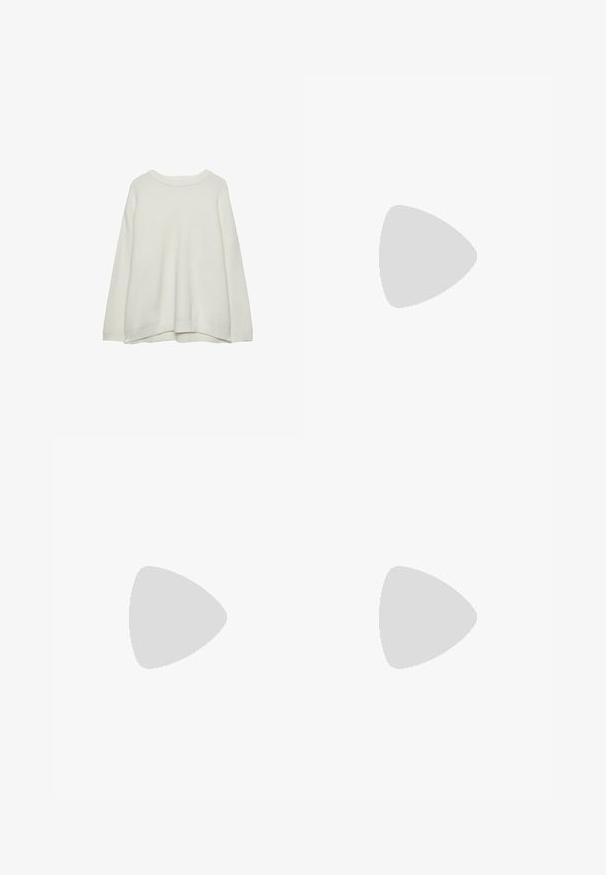 ARMEDANGELS MAIRAA UNDYED - Jeans Straight Leg - undyed/offwhite ...